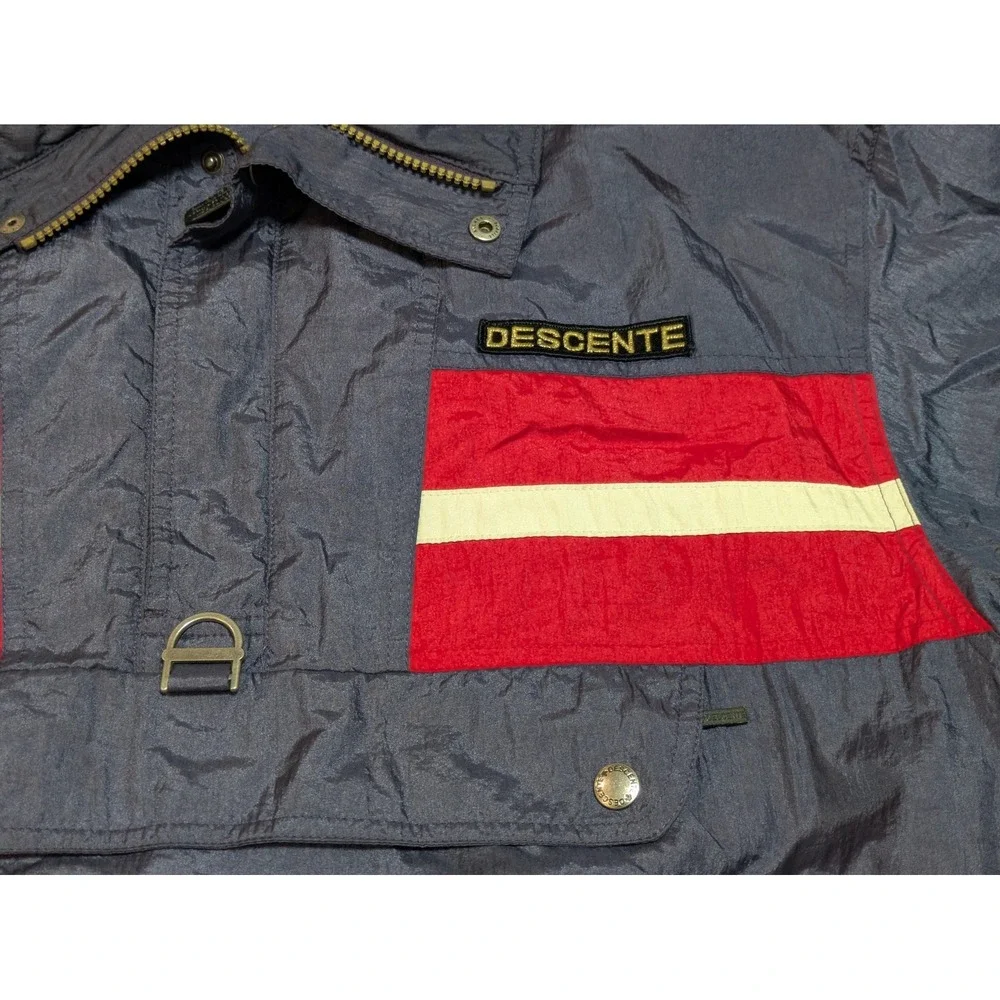 Descente | Jackets & Coats | Vintage Descente Jacket Mens Xl Gray Nylon ...
